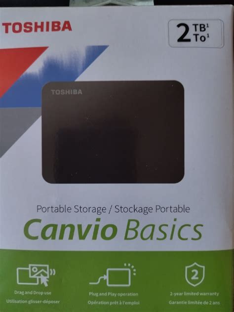 Внешний жесткий диск Toshiba Canvio Basics 2 TB | отзывы