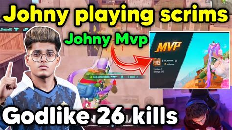 Jonathan Playing Scrims 🔥 Godlike 26 Kills Domination 🇮🇳 Youtube