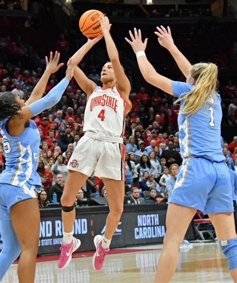 Jacy Sheldon Cotie McMahon Earn Preseason All Big Ten Honors Buckeyes
