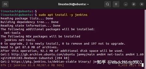 Ubuntu 2204 2004 上安装 Jenkins 知乎