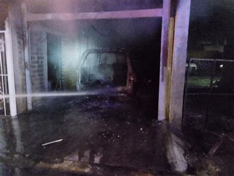 Se incendian vehículo y vivienda en Cuauhtémoc El Pueblo