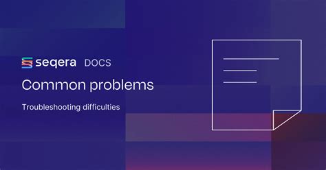 Common Problems Seqera Docs