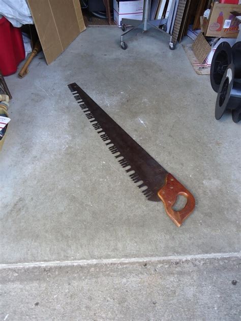 Antique Saw Logging 2 Man Crosscutlumberjack Hand Toolsold