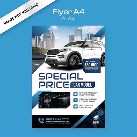 Premium Vector Car Sale Flyer