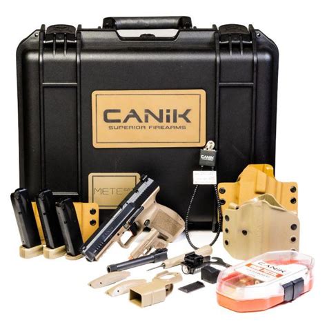 Canik Mete Sft Loadout 9mm W Mecanik Mo1 Optic Holster Kit Black Fde