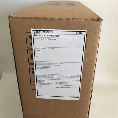 Brand New Cisco Router Isr4431 K9 Isr4431 Series Router Isr4431 Router
