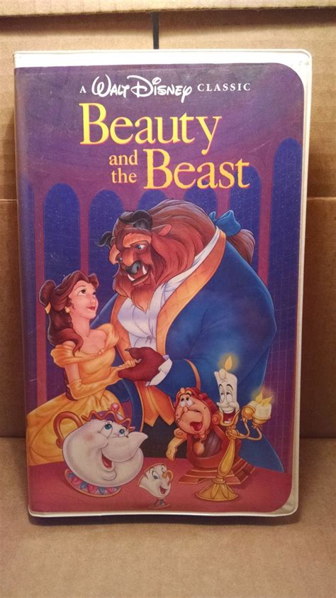 Walt Disney Classic Beauty And The Beast Black Diamond Edition VHS