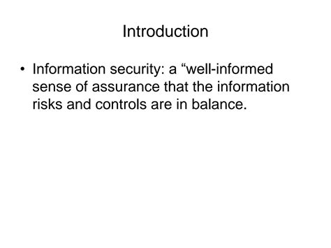 SOLUTION Introduction To Information Security Studypool