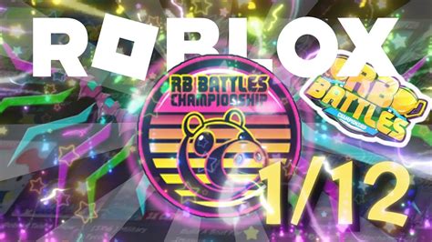 Como Pegar O Primeiro Emblema Do Rb Battles Roblox YouTube