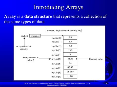Chapter 6 Arrays Ppt Download