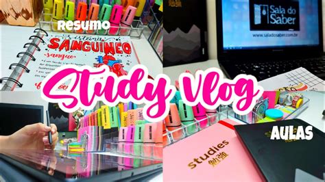 Study vlog muita motivação dicas de estudos rotina e resumos YouTube