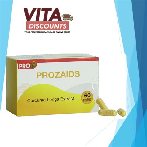 Prozaids Curcumin Extract Vcaps 60s Shopee Malaysia