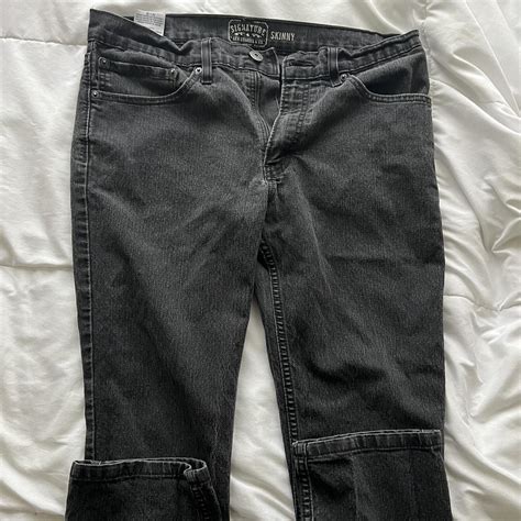 Skinny Black Levi Jeans These Are 34 By 32 And The Depop