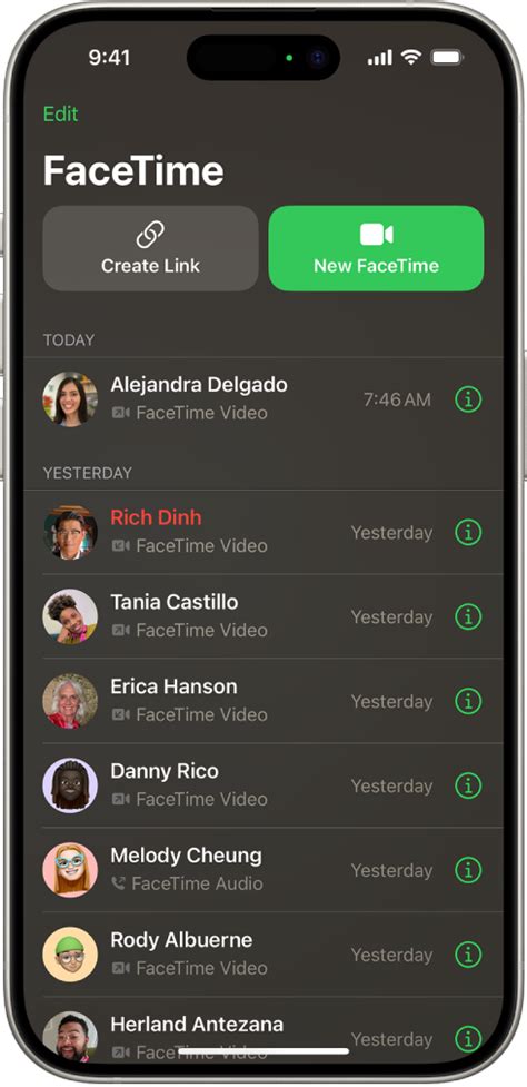 Начало работы в приложении FaceTime на iPhone - Служба поддержки Apple (RU)