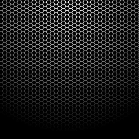 Premium Vector Metallic Hexagonal Grid Background