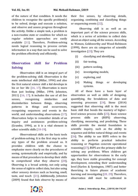 21st Century Skill Problem Solving” Defining The Concept Pdf