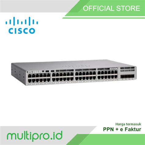 Jual Cisco C9200L 48T 4X E Catalyst 9200 Series Switch Smart Net Shopee Indonesia