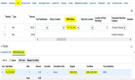 Oracle Application S Blog Creating AP Invoice And Applying The Withholding Tax TDS