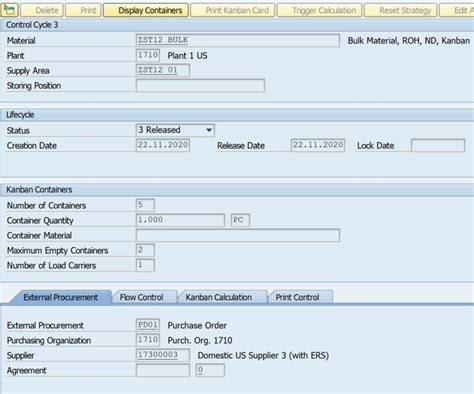 Kanban Calculation For External Procurement Cycle” Sap 46 Off