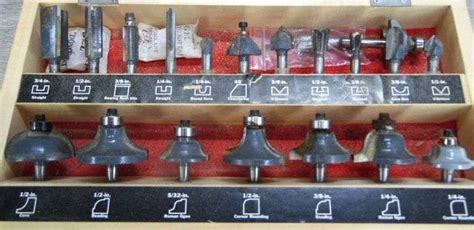 Craftsman Router Bits Dunker Auction