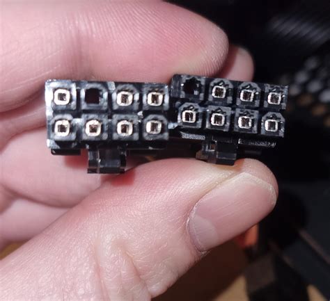 Replacement Pcie Cable Has Missing Pin In A Different Location Pic