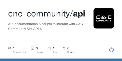 Github Cnc Communityapi Api Documentation And Scripts To Interact