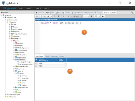 Postgresql의 Plpgsql 튜토리얼 7 질의 결과를 반환하는 함수 Gis Developer
