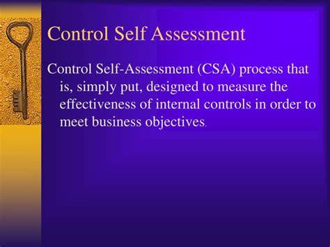 Ppt Control Self Assessment Powerpoint Presentation Id5621892