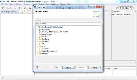 How To Create Blackberry Webwork Phonegap Project In Eclipse Vikas Patels Blog