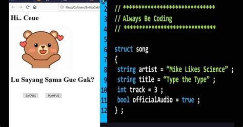 Script Html Bucin Sinkronin 2023 Update Terbaru