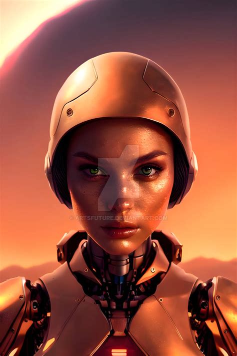 Soldier Robot Girl By Artsfuture On Deviantart