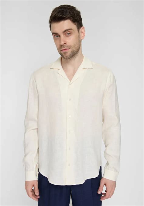 КЛАСИЧНА ЧОЛОВІЧА СОРОЧКА ЛЛЯНА БЛАКИТНА Арт 51076 15 купити в