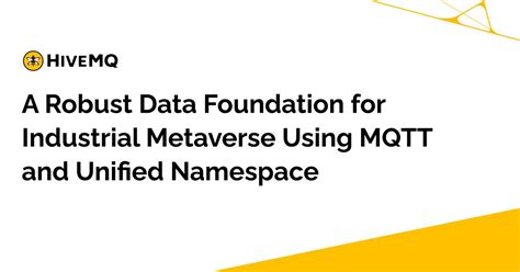 Hivemq On Linkedin Data Mqtt Unifiednamespace Iiot
