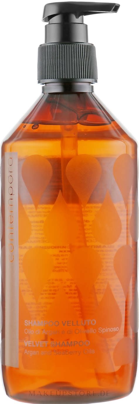 Barex Italiana Contempora Velvet Shampoo - Glättendes Haarshampoo ...