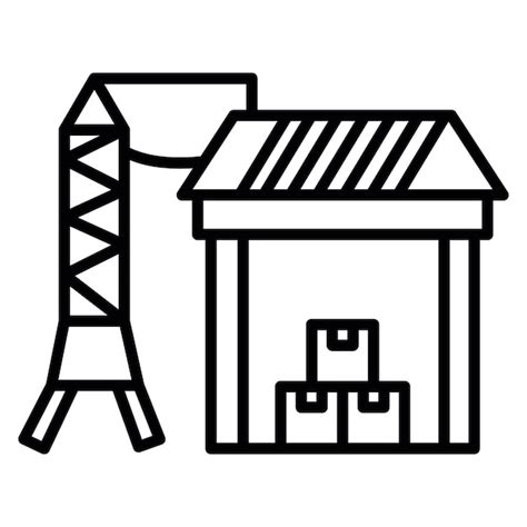 Premium Vector Power Housing Vector Illustration Style