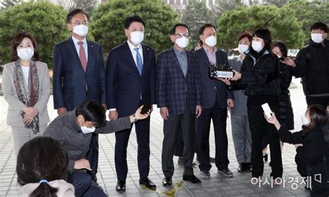 포토 대검 방문한 국민의힘 법사위원들 아시아경제
