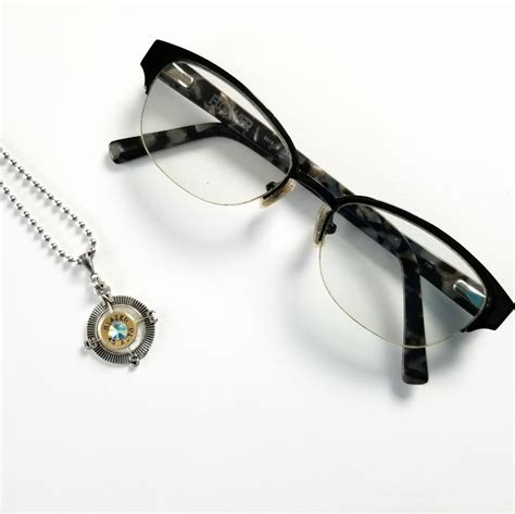 Compass Rose Bullet Necklace Metalsandpieces