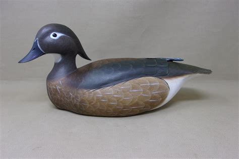 Ken Harris Tom Ferguson Pair Of Wood Ducks 4961 Muddy Water Decoys