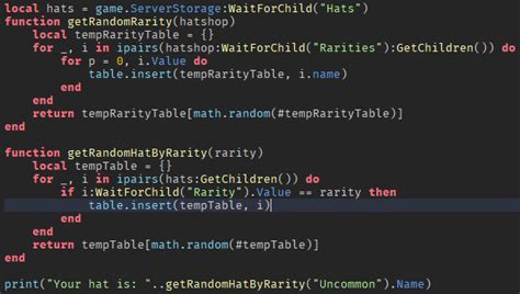 Serverscriptservice Hatmodule Invalid Argument To Random