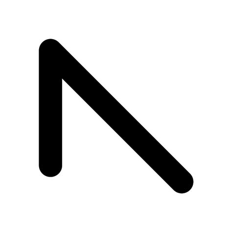 Arrow Top Left Vector SVG Icon SVG Repo