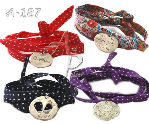 Pulseras Plata Personalizada Comunión niña Pulseras con nombre A