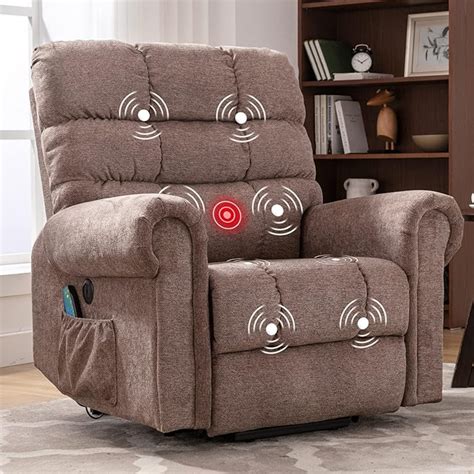 Buy Anj Large Power Lift Recliner Chair With Massage And Heat For