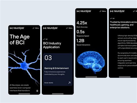 Neurolyze Bci Brain Computer Interface Mobile Ui Pattern By Samuel Oktavianus On Dribbble
