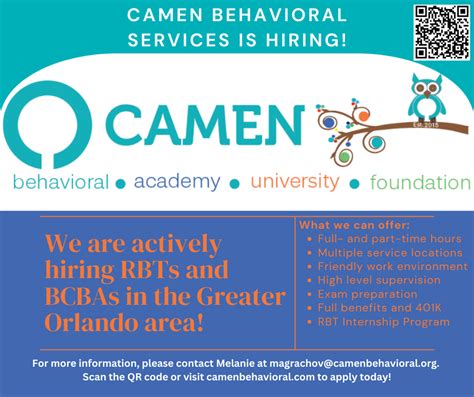 Bcba Board Certified Behavior Analyst Camen Behavioral Services