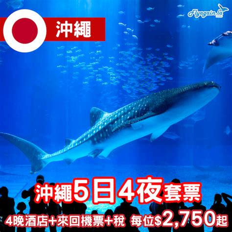 【沖繩】日本最平航點！冬天都唔使怕太凍！沖繩5日4夜套票，包來回機票4晚住宿稅，每位只係2750起！ 又飛啦！flyagainla