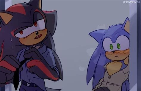 Sonadow Comic 1111 Twitter Shipslucia Sonic And Shadow Sonic