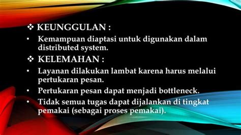 Arsitektur Sistem Operasi Modern Ppt