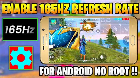 Enable 165hz Refresh Rate With Setedit Codes No Root Smooth