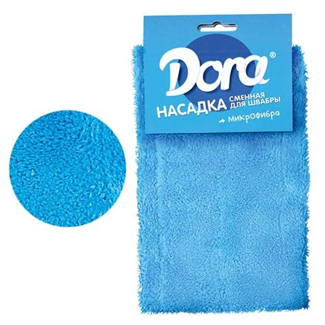 Насадка для швабры сменная из микрофибры Dora 43 х 12 см 1 шт