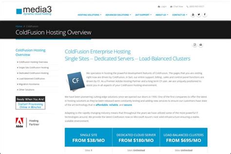 Best Coldfusion Web Hosting Services